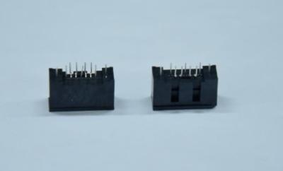 China SATA 7 Pin Male DIP 180 Degree 30u Gold Plated Wire to Board Connector for sale