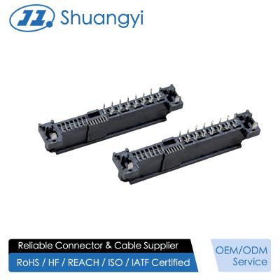 China SAS 68-Pin Female Solder Connector PCIe 5.0 Gold Plated 30U for Server Storage for sale