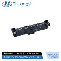 China SAS 29P Female Connector SMT Gold-Plated 30U PCB Mount High-Speed Signal Power Transmission RoHS HF Compliant for sale