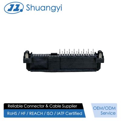 China SAS 3.0 29Pin Female PCB Connector 1.27mm Pitch Mixed SMT TH for Server Automotive for sale