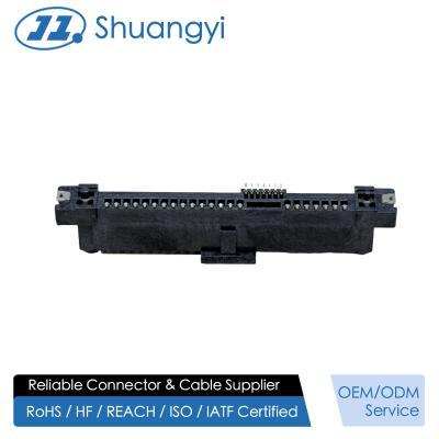 China SAS 29P SMT Female Connector 1.27mm Pitch 30U Gold Plated for Server Storage for sale