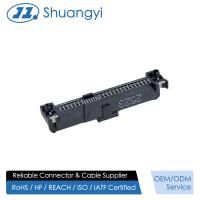China SAS 29P SMT Female Connector 1.27mm Pitch 30U Gold Plated for Server Backplane for sale