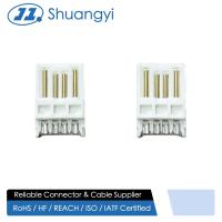 China USB 2.0 AM Solder-Type Connector White Gold-Flash Terminal 1.5A 250V Eco-Enhanced Housing for sale