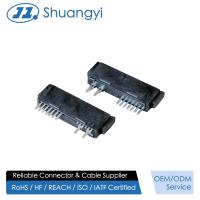 China SATA 13Pin 180° Solder Wire Female Connector 1.27mm Pitch 1.5A 40VAC for Server Automotive Harness for sale