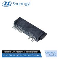 China SATA 13Pin 180° Wire Solder Female Connector 1.27mm Pitch for Server Automotive for sale