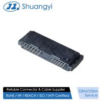 China SATA 13Pin 180° DIP Female Connector 1.27mm Pitch for Server & Industrial PCB for sale