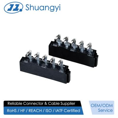 China SATA 15Pin 180° Wire Crimp Female Connector 1.27mm Pitch Gold Plated for Server Storage Power Cable for sale