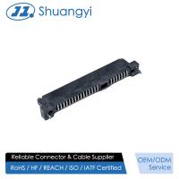China SATA 22P Female Connector SMT PCB Terminal G/F Gold Plated 1.5A 40VAC for Server Automotive for sale
