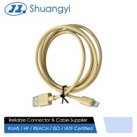 China USB-A to Lightning Charging Data Cable 1m 24/28AWG for Mobile Devices for sale