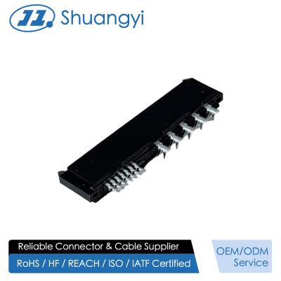 China SATA 22 Pin Female Connector 1.27mm Pitch Crimp Type Gold Flash Plated for Server and Industrial Use for sale