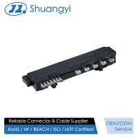 China SATA 22-Pin Female Connector 15P Reverse Cup 180° SMT Gold Plated G/F for Server PCB for sale