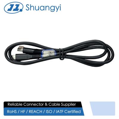 China USB Type-C to DisplayPort Cable 4K@60Hz Male Connector 1m OFC Gold-Plated for sale