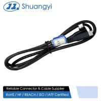 China USB Type-C to Type-C Right-Angle Cable 3A 480Mbps Power Data Charging Sync for sale