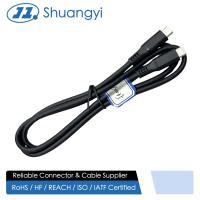 China USB Type-C to Type-C Right-Angle Cable 3A 480Mbps Power Data Charging Sync for sale