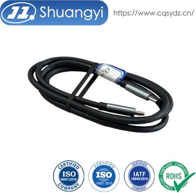 China USB Type-C to Type-C Cable 3A 480Mbps Power and Data Charging Cord for Laptop Tablet Phone for sale