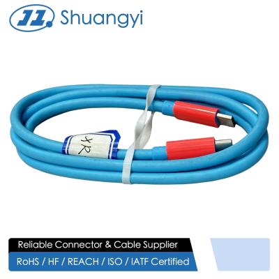 China USB Type-C to Type-C Cable 3A Fast Charging Data Sync Tinned Copper Wire TPE Jacket 1m for sale
