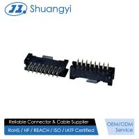 China 2x8 Pin Header Connector 2.00mm Pitch Vertical PCB Mount with Post Gold Plated 1.5A for sale