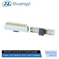 China 2.00mm Pitch 2x13 Pin Header Connector Dual-Row Through-Hole Gold Flash Plated 26 Pins for sale
