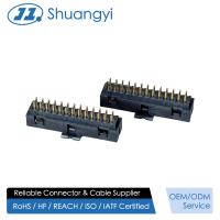 China 2.00mm Pitch 2x13 Pin Header Connector Dual-Row Through-Hole Gold Plated 26 Pins PCB Mount for sale