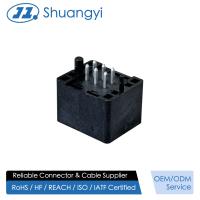 China 2.54mm Pitch 2x3 DIP PCB Connector 6 Pin Vertical PA9T High Temp Housing 5A Power Signal for sale
