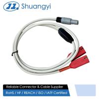 China Power Test Cable Connector Dual Safety Banana Plugs to DC Socket 16-18 AWG 600V 20A for Battery Charger Inverter Solar System for sale