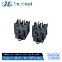 China Micro-Fit 3.0 Dual-Row Straight Pin Header Connector 2x2Pin 3.0mm Pitch Through-Hole Tin-Plated for sale