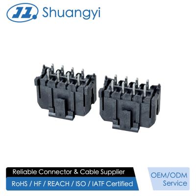 China Micro-Fit 3.0 2x4 Pin Header Connector 3.0mm Pitch Vertical PCB Power Signal 12.5A 250V for sale