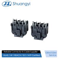 China Micro-Fit 3.0 Dual-Row Straight Pin Header Connector 2x3 Pin 3.0mm Pitch Tin Plated PCB Through-Hole for sale
