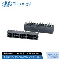 China Micro-Fit 3.0 Pin Header 2x12 3.0mm Pitch Vertical PCB Connector 12.5A 250V for Automotive Server for sale