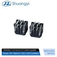 China Micro-Fit 3.0 2x3 Pin Header Connector 3.00mm Pitch Side Entry PCB Power Signal Connector Tin-Plated Through-Hole for sale
