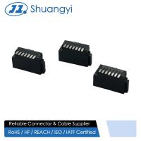 China 7-Pin SATA Female Wire Solder Connector 1.27mm Pitch for Server Storage and Industrial Control for sale