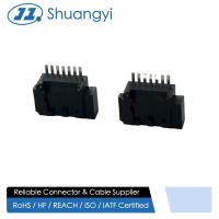 China 1.0mm Pitch SMT Female Connector 10 Pin Low Profile PCB Signal Connector for Compact Electronics for sale