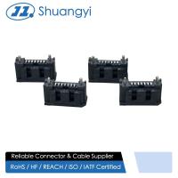China 2.0mm Pitch 8 Pin PCB Male Signal Power Connector Through Hole with Positioning Pegs for Automotive Wire Harness for sale