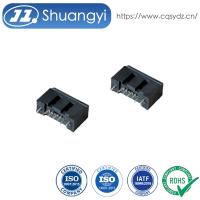 China 2.54mm 10 Pin Right Angle PCB Female Connector Gold Plated for Board to Wire Power Signal for sale