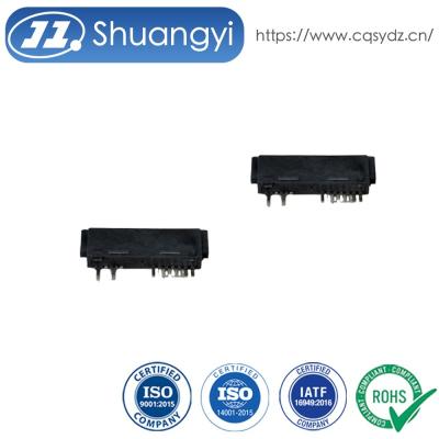 China SATA 22 Pin 7+15 Female Power Signal Connector Right Angle Through Hole PCB Mount Gold Plated 1.27mm Pitch for sale