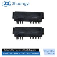 China SATA 13 Pin Female Board-to-Board Connector 1.27mm Pitch SMT Right Angle for PCB Storage Server for sale