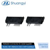 China 13-Pin SMT PCB Connector 1.27mm Pitch Gold-Plated Signal Power Connector for Storage Server Industrial Control for sale