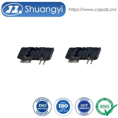 China SATA 22-Pin Female SMT PCB Connector 1.27mm Pitch Right Angle for Server SSD Automotive for sale