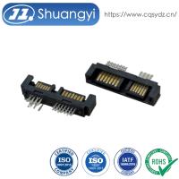 China SATA Male PCB Connector 13 Pin Power Signal Terminals High Speed Data Transmission for Server Storage Industrial for sale