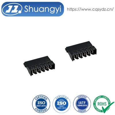 China 2.54mm Pitch 6 Pin IDC Female Connector Wire to Board for PCB Customization 3A 250V for sale