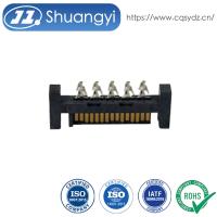 China SATA 22 Pin Vertical Male Power Signal Connector 1.27mm Pitch Gold Plated for PCB Server Storage for sale