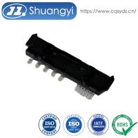 China SATA 22-Pin 1.27mm Dual Row Female PCB Connector Right Angle SMT Power Signal Terminals for Server Storage HDD SSD for sale