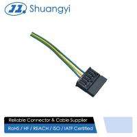 China SATA Power to 4 Pin PCB Connector Cable 24 AWG 200 mm Custom Pitch Wire Harness for sale