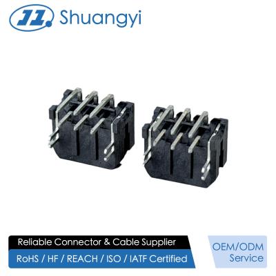 China Micro-Fit 3.0 2x3 Pin Header Connector 3.00mm Pitch Side Entry PCB Power Signal Interface for Automotive Industrial Control Server Supply Equipment Customization Available for sale