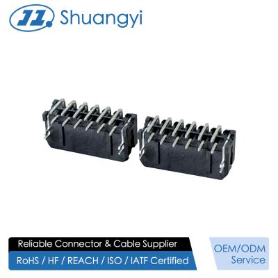 China Micro Fit 3.0 2x6 Pin Header Connector 3.00mm Pitch Side Entry PCB Power Signal Interface for sale