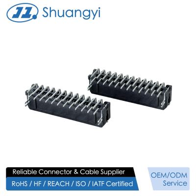 China Micro Fit 3.0 2x12 Pin Header Connector 3.00mm Pitch Side Entry PCB Power Signal Interface for sale