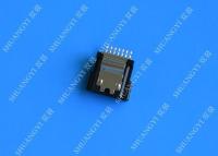 China Female SMT SATA Data Connector , Crimp Type Serial ATA 7 Pin Connector for sale