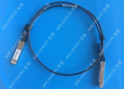 China 40Gb/S QSFP28 Direct - Attach Copper Serial Attached SCSI Cable For Switch 2 Meter for sale