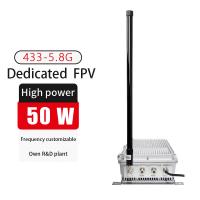 China 5.8GHz 8 Channel Lightweight FPV Interference Equipment DC 12V Input Adjustable for sale