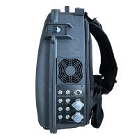 China Handheld WiFi Signal Jammer With Cooling Fan 380 X 230 X 58 Mm Size Covers 0-25m Radius for sale